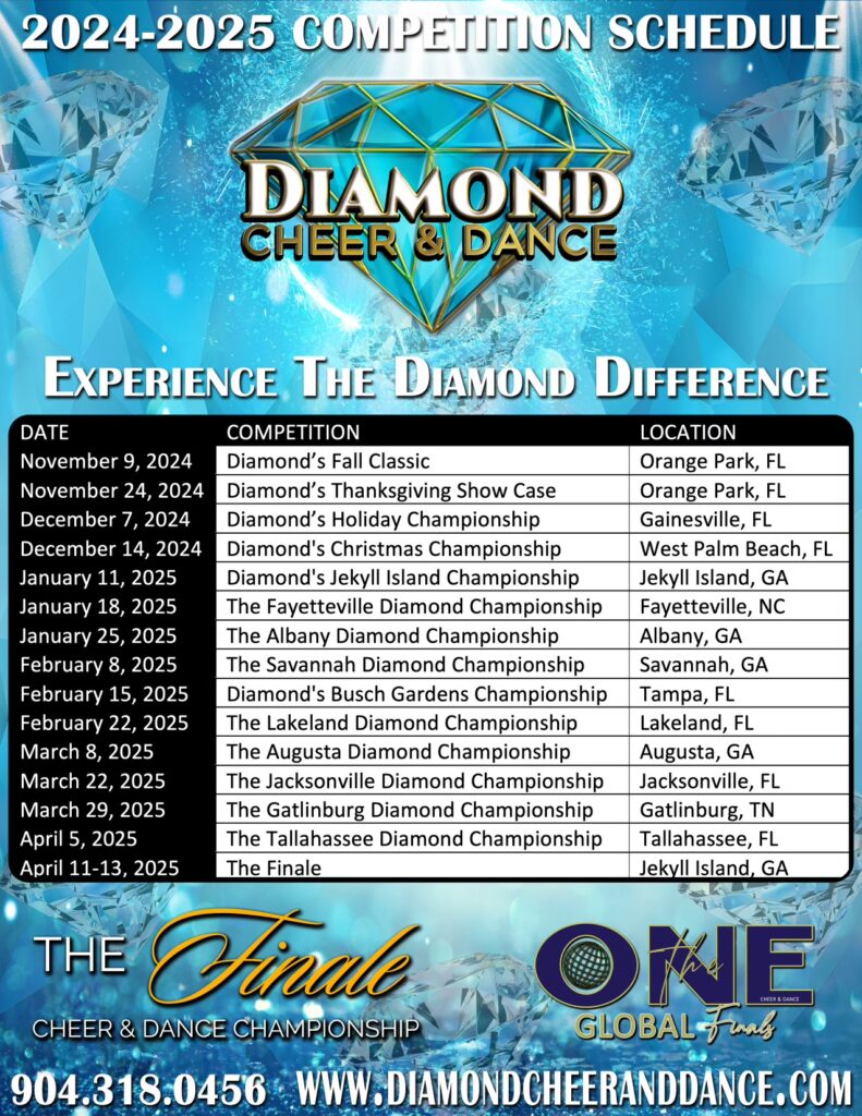Competitions – Diamond Cheer & Dance